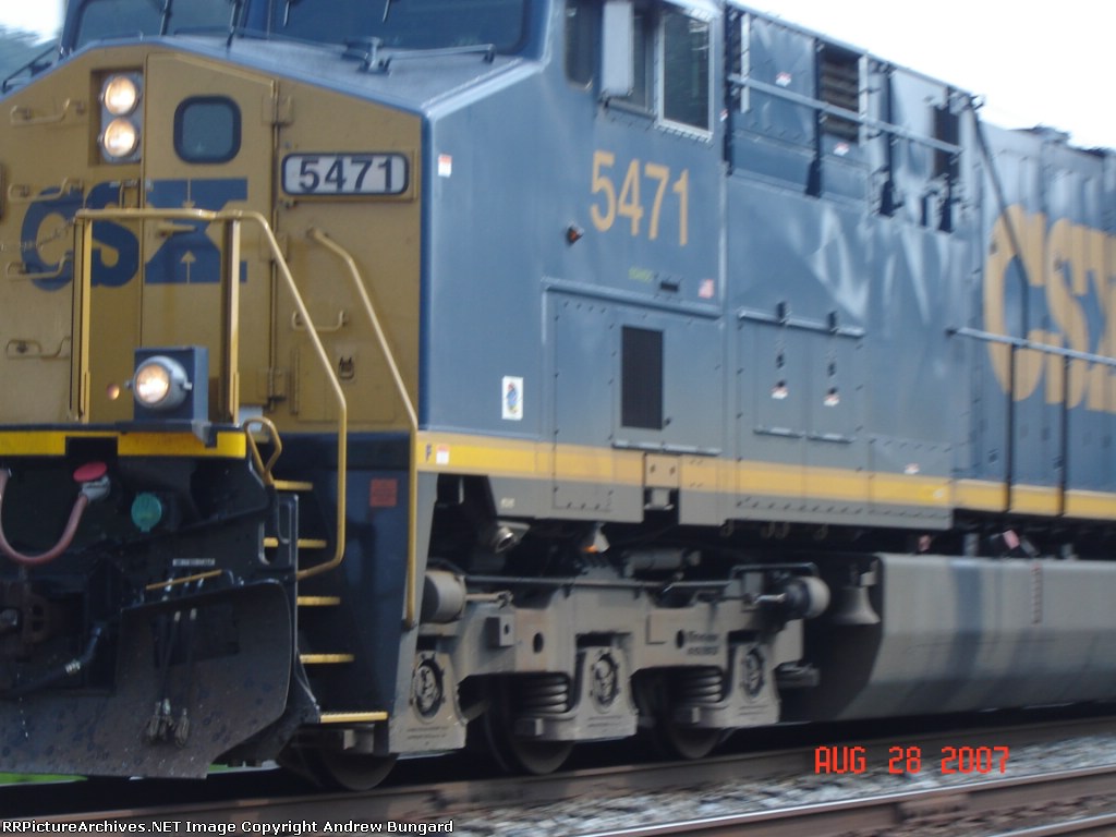 CSX 5471 ES44DC Aug 28, 2007